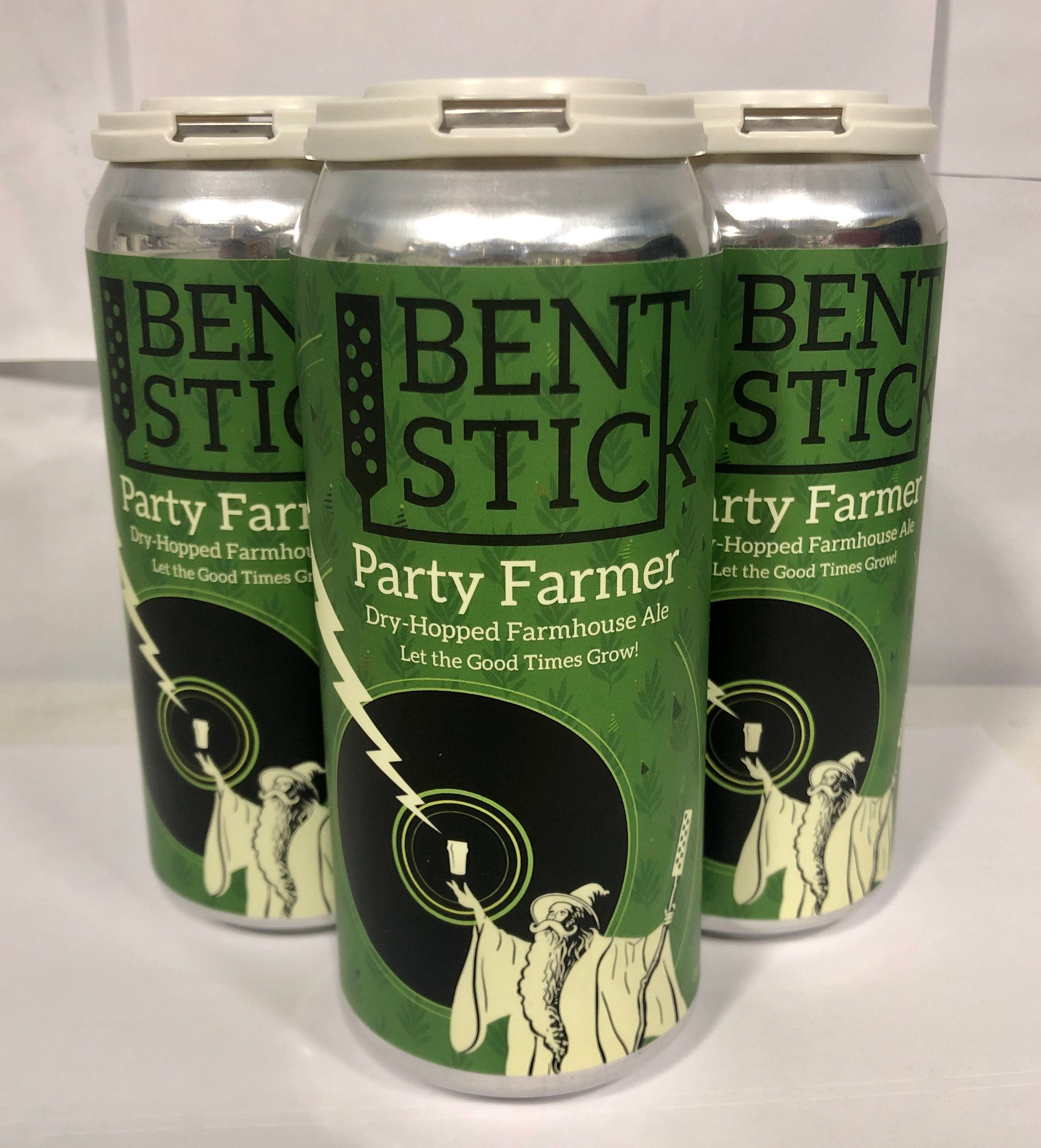 Party Farmer Dry Hopped Farmhouse Ale | Bent Stick Brewing